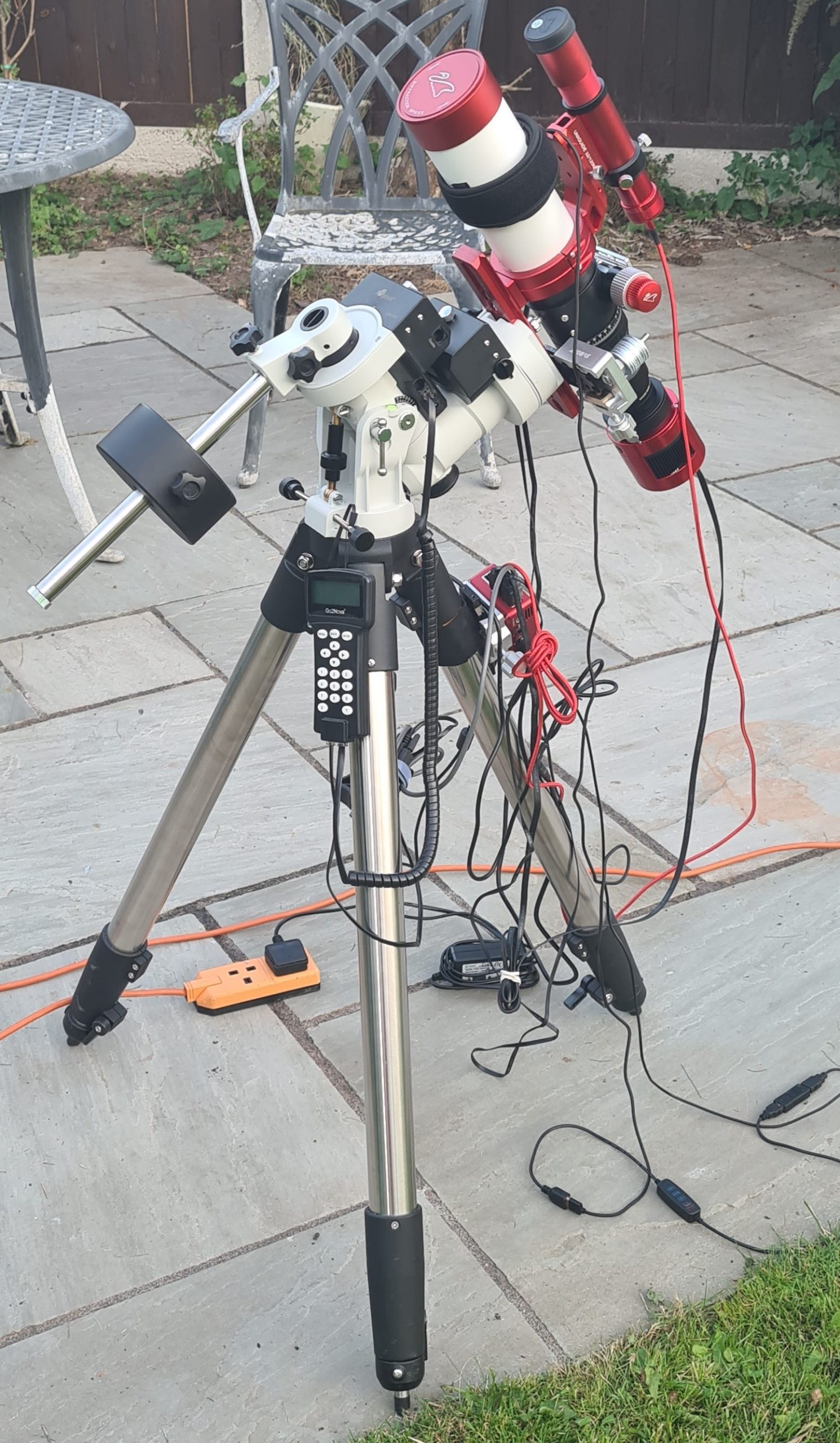 iOptron CEM 25P, WO Z61 and ZWO ASI 183 – Telescopery